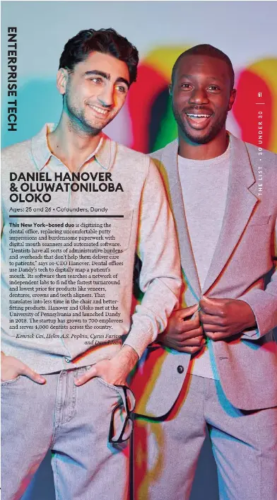 DANIEL HANOVER & OLUWATONIL­OBA OLOKO - PressReader