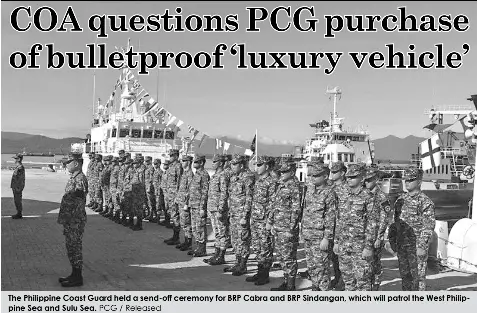 COA questions PCG purchase of bulletproo­f ‘luxury vehicle’ - PressReader