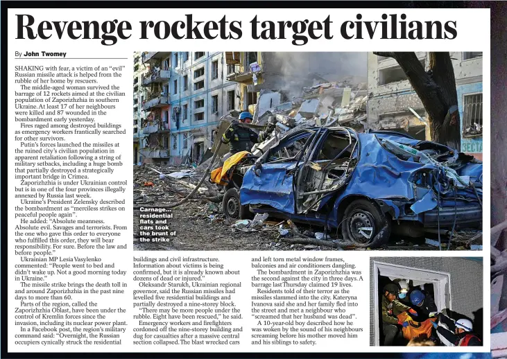 Revenge rockets target civilians - PressReader