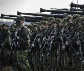 Svenska försvarsbu­dgeten växer med 13 miljarder 2025 - PressReader