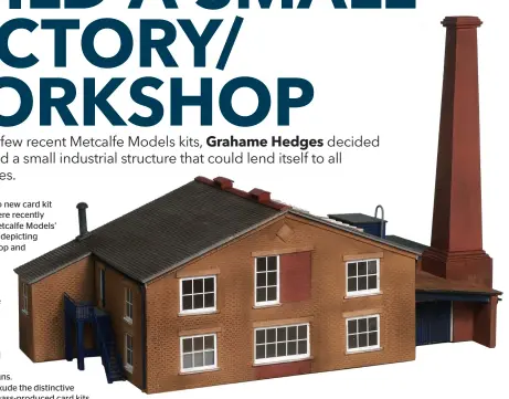 BUILD A SMALL FACTORY/ WORKSHOP Grahame Hedges - PressReader