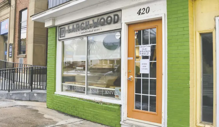 Larch Wood bids farewell to Wolfville shop as online sales surge ...