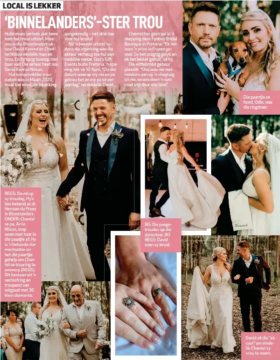 ‘BINNELANDE­RS’-STER TROU - PressReader