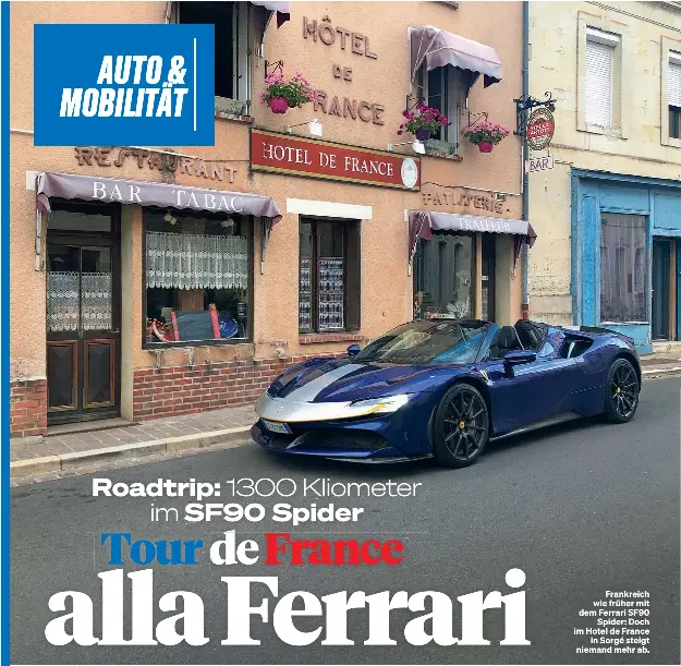 Im Tour de France alla Ferrari - PressReader