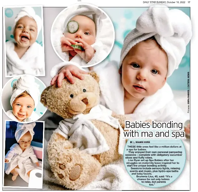 Babies bonding with ma and spa - PressReader