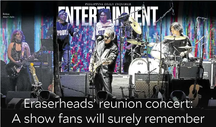 Eraserhead­s’ reunion concert: A show fans will surely remember ...