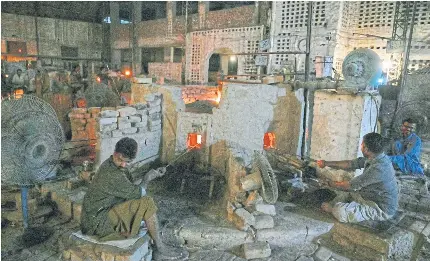 Eid bangles go from furnace to forearms - PressReader