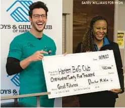 Social media star Dr. Mike gives $125K boxing cash to Harlem club - PressReader