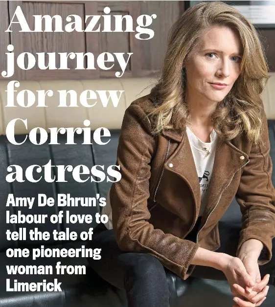 Amazing journey for new Corrie actress Amy De Bhrun’s labour of love to ...