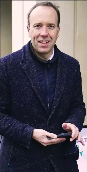 HANCOCK’S ‘MENACING’ MESSAGE ON LEAKED TEXTS AS ROW GROWS - PressReader