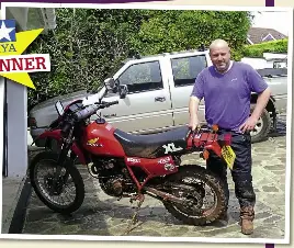 Jason Madelin’s 1985 Honda XL600R - PressReader