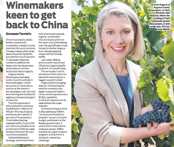 Winemakers keen to get back to China - PressReader