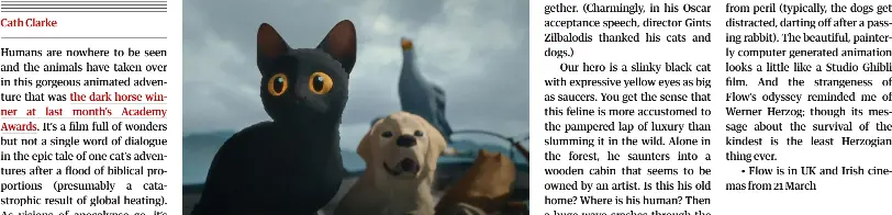 Flow review - Oscar-winning animation is a beautiful and painterly ...