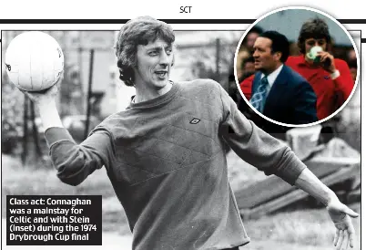 Parkhead tribute to goalkeeper Connaghan - PressReader