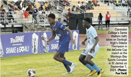 Glenmuir, Garvey Maceo put winning records on the line in dacosta Cup ...