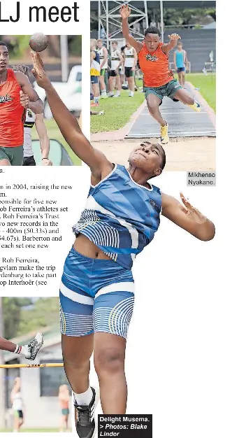 Athletes reach new heights at LJ meet - PressReader