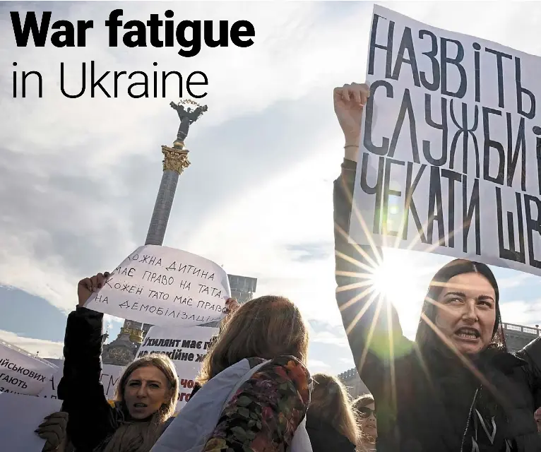 War fatigue in Ukraine - PressReader