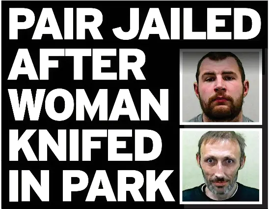 PAIR JAILED AFTER WOMAN KNIFED IN PARK - PressReader