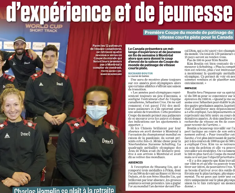 Un 1er départ pour Mathieu Pelletier - PressReader