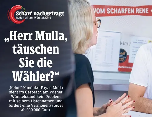 „Herr Mulla, täuschen Sie die Wähler?“ - PressReader