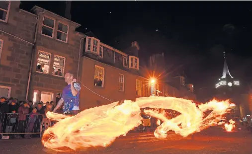 Hogmanay fireballs’ fate hangs in the air - PressReader