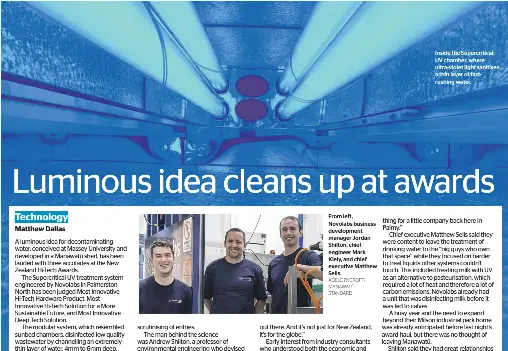 Luminous idea cleans up at awards - PressReader