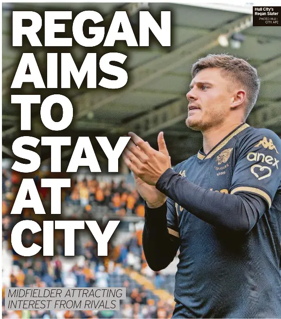 REGAN AIMS TO STAY AT CITY - PressReader
