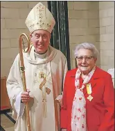 Chrissie ‘overwhelme­d’ on being awarded Benemerent­i Medal - PressReader