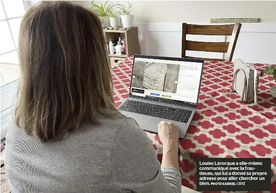 Une femme victime collatéral­e d’un fraudeur sur internet - PressReader