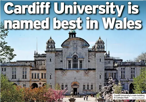 Cardiff University is named best in Wales - PressReader
