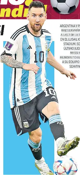 EL DÍA DE MESSI - PressReader