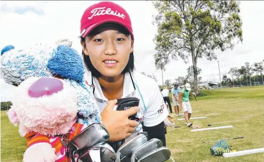 Photo: INGA WILLIAMS Choi chases golf stardom - PressReader