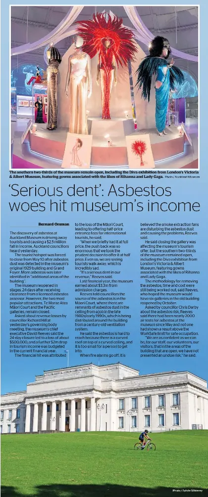 ‘Serious dent’: Asbestos woes hit museum’s income - PressReader