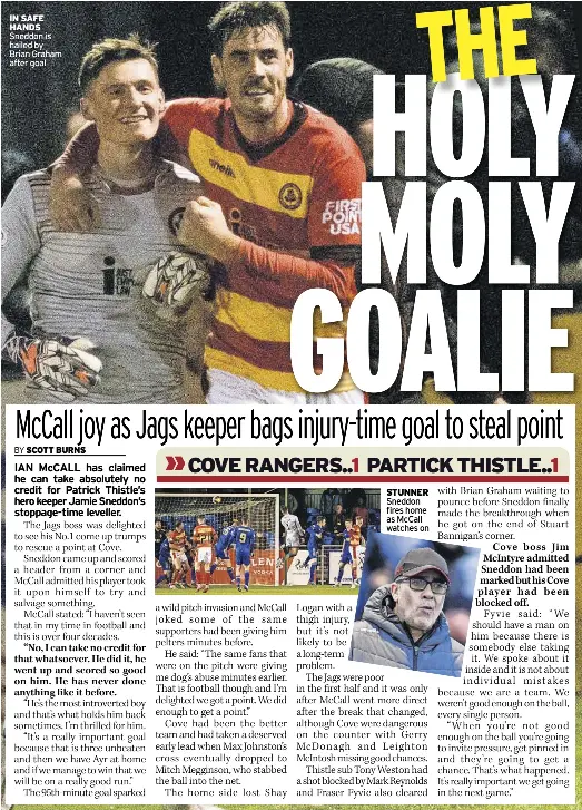 THE HOLY MOLY GOALIE - PressReader