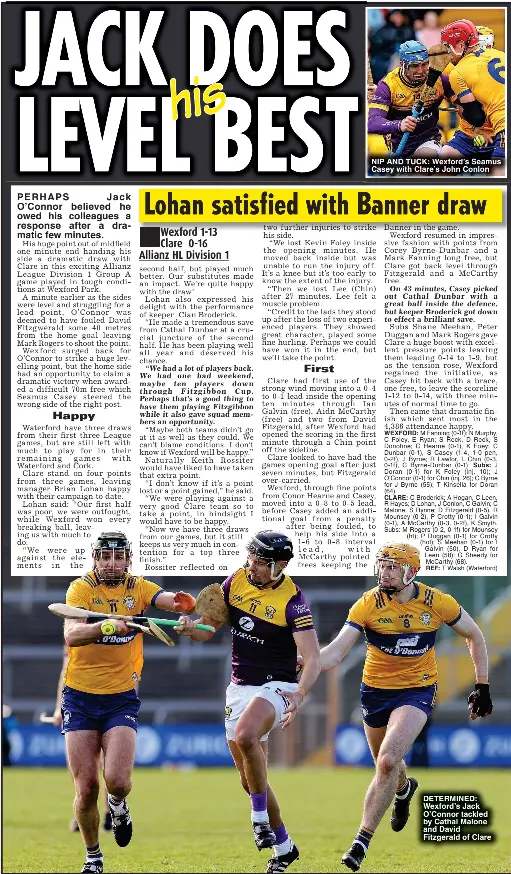 JACK DOES LEVEL BEST - PressReader