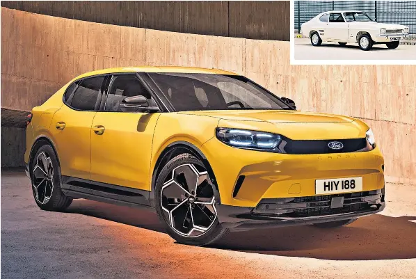 Ford’s famous Capri is back – and this time it’s electric - PressReader