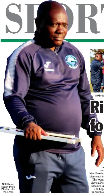 Rich Boyz prepare for the Legacy Cup - PressReader