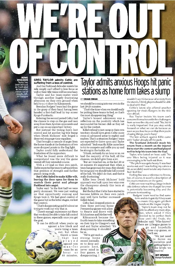 WE’RE OUT OF CONTROL - PressReader