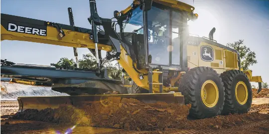 John Deere motor graders aim to deliver precision and power - PressReader