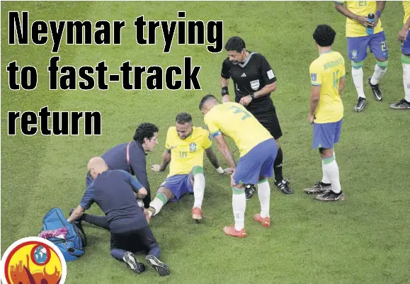 Neymar trying to fast-track return - PressReader