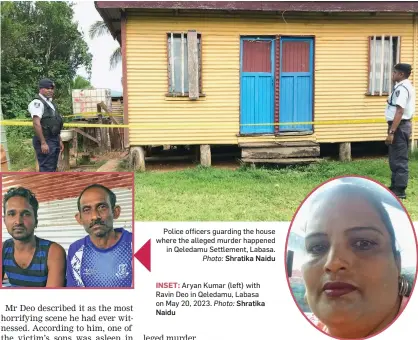 Alleged Labasa murder suspect in custody, neighbour and son traumatise ...