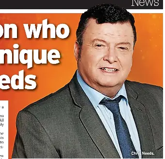 Search for person who could portray ‘unique talent’ Chris Needs ...