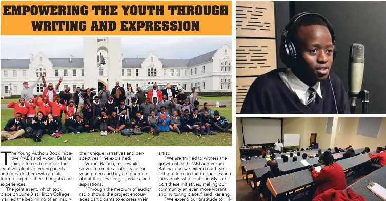 EMPOWERING THE YOUTH THROUGH WRITING AND EXPRESSION - PressReader