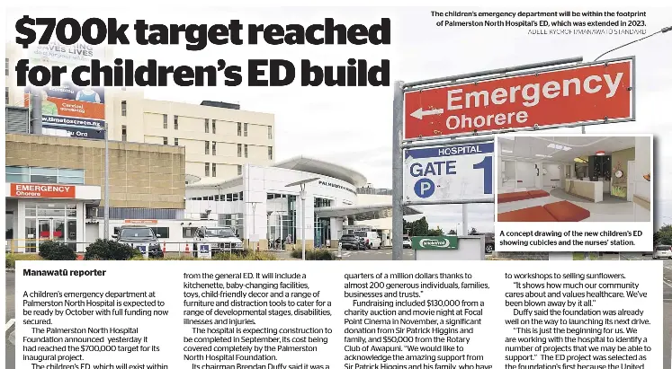 $700k target reached for children’s ED build - PressReader