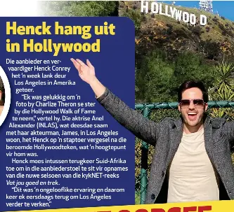 Henck hang uit in Hollywood - PressReader