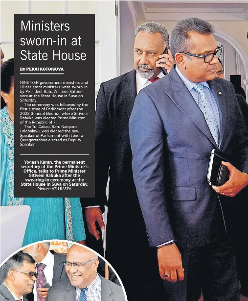 Ministers sworn-in at State House - PressReader