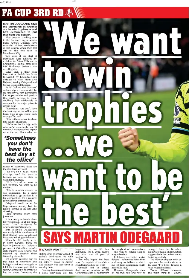 ‘We want to win trophies ...we want to be the best’ - PressReader