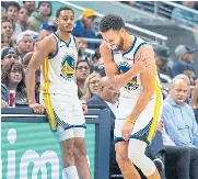 Curry injury a fresh blow for Warriors - PressReader