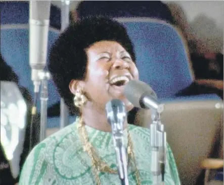 Aretha Franklin is back in church - PressReader