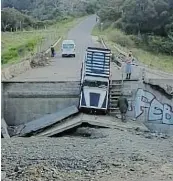 Damaged Coffee Bay bridge closed after weekend accident - PressReader